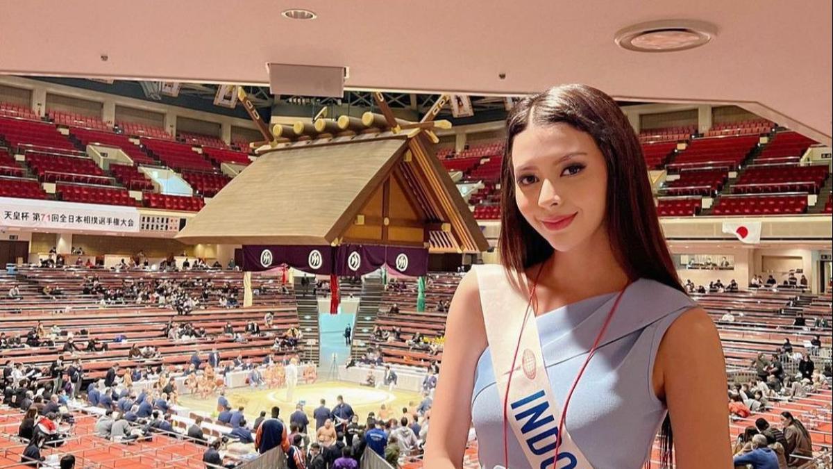 Deretan Penampilan Cindy May McQuire di Karantina Miss International 2022