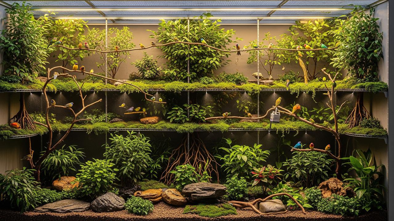 8 Inspirasi Aviary Burung Kecil di Teras Rumah yang Natural Tapi Tetap ...