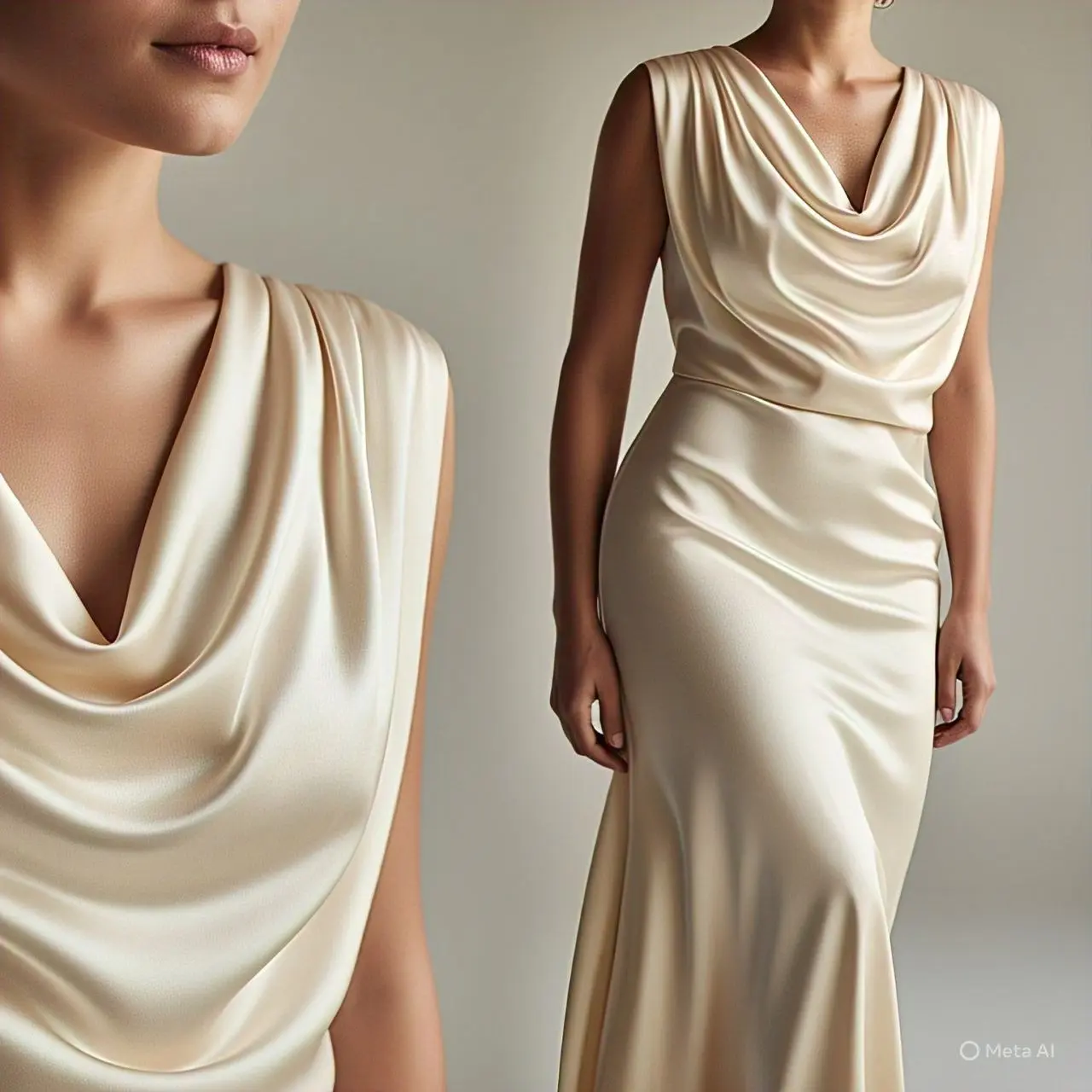 6 Model Dress Terbaru Kain Satin yang Harus Kamu Miliki, Pilihan ...