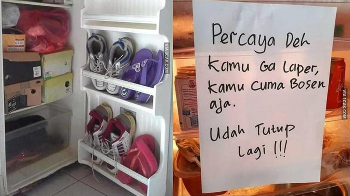6 Potret Isi Kulkas Ini Nyeleneh Banget, Bikin Geleng Kepala - Hot ...