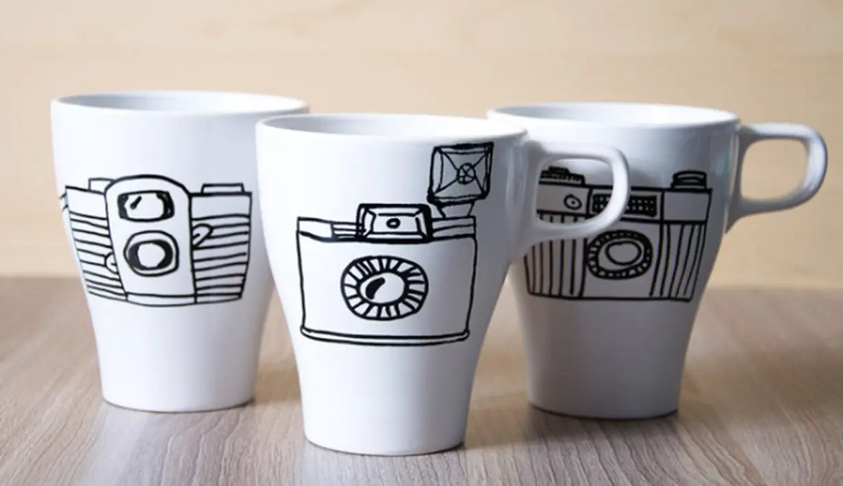 12 Ide Menghias Mug Kesayangan Anda - Photo Fimela.com
