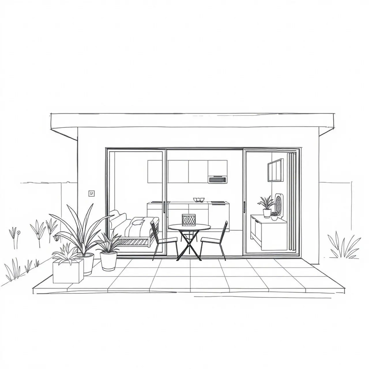 13 Ide Sketsa Rumah Minimalis 2 Kamar Terbaru 2025, Nyaman dan ...