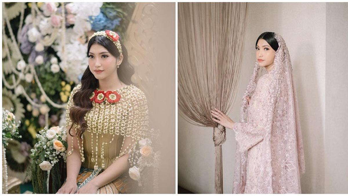 6 Potret Dewi Paramita 'Mici' di Rangkaian Pernikahan, Tertutup Rapat Sampai Akad Nikah