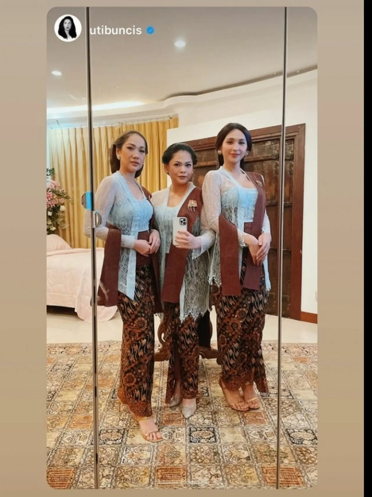 Cantiknya Bunga Citra Lestari dalam Balutan Kebaya, Intip 7 Potretnya ...