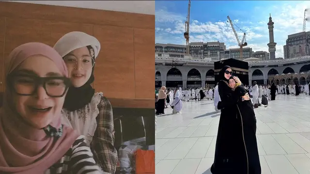 7 Potret Sarah Vi ‘Pesantren & Rock n' Roll’ dan Putrinya, Bak Pinang Dibelah Dua - Hot Liputan6.com