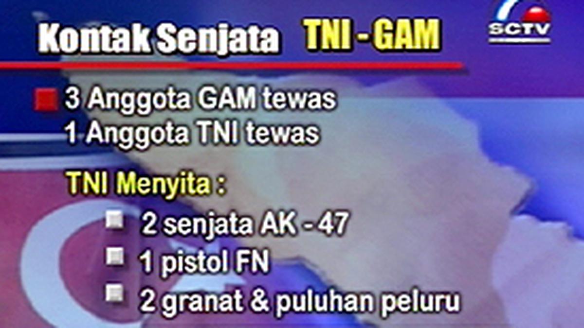 TNI-GAM Baku Tembak, Empat Tewas - News Liputan6.com
