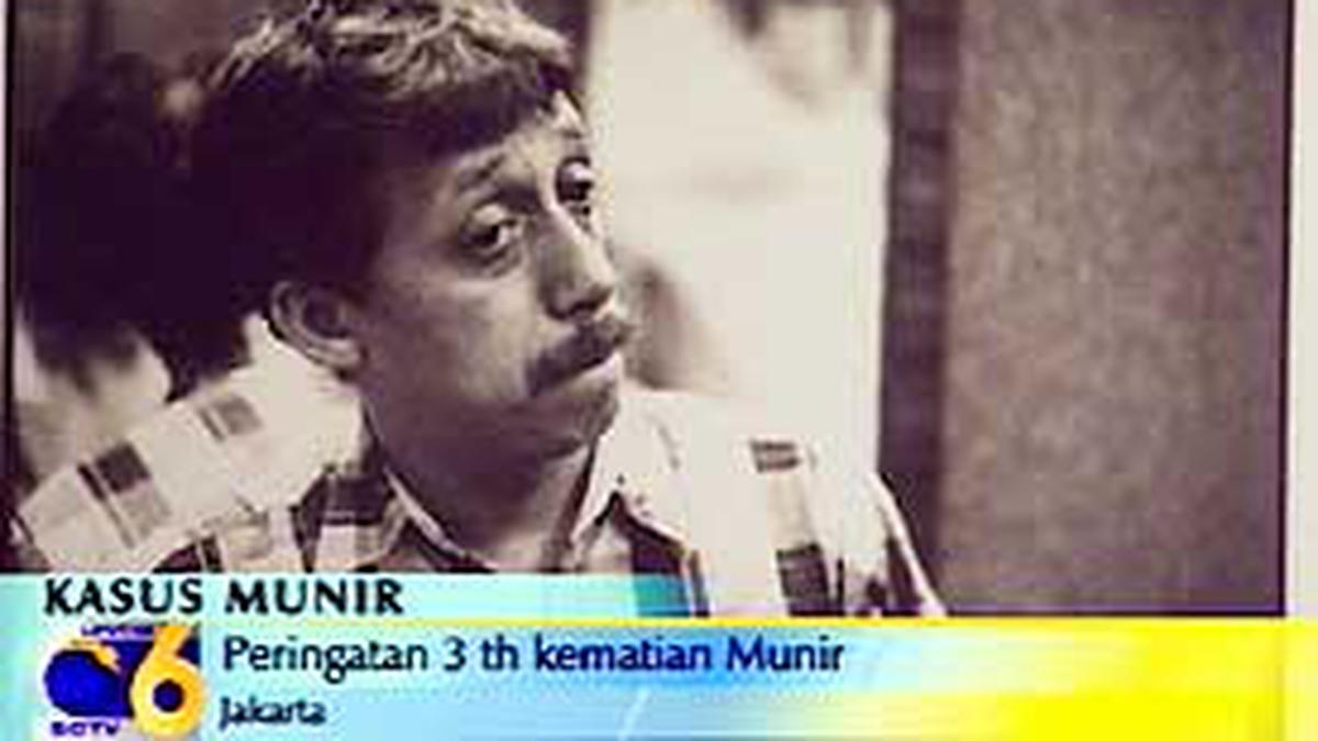 Memperingati Tiga Tahun Kepergian Munir