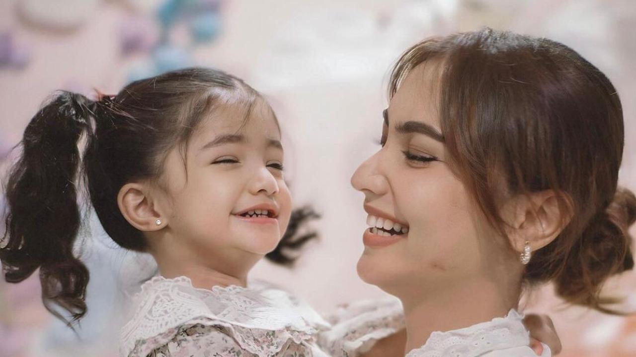 Foto-foto Jema Anak Syafira Haddad Merayakan Ulang Tahunnya yang ke-2 ...