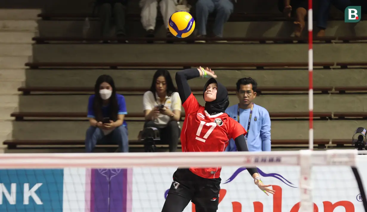 Foto: Langkah Pertama Timnas Bola Voli Putri Indonesia di SEA Games 2023 Terjegal Thailand ...