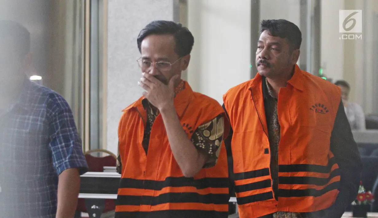 FOTO: Ekspresi 5 Anggota DPRD Malang Saat Resmi Ditahan KPK - Foto ...