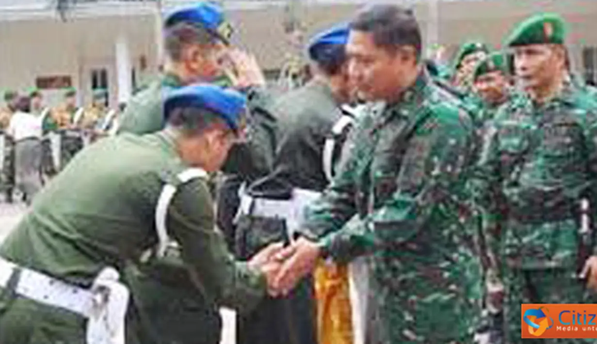 Korem 061/SK Adakan Halal Bihalal - Foto Liputan6.com
