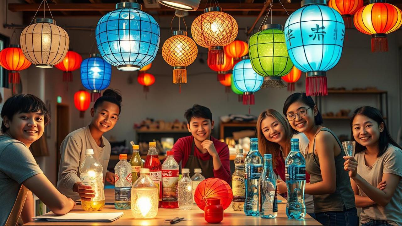 Cara Membuat Lampion dari Botol Bekas, Panduan Lengkap Kreasi Dekorasi Unik