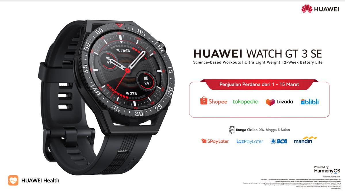 Huawei Rilis Watch GT 3 SE dan Huawei Freebuds 5i, Perangkat Wearable ...