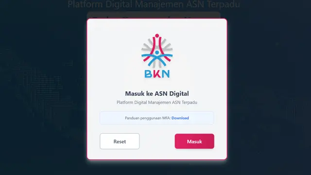 Cara Aktivasi ASN Digital 2026, Lengkap dengan Aktivasi MFA dan Solusi ...