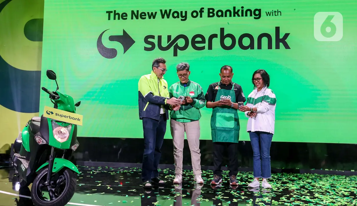 Layanan Perbankan Superbank di Aplikasi Grab Resmi Diluncurkan - Foto ...