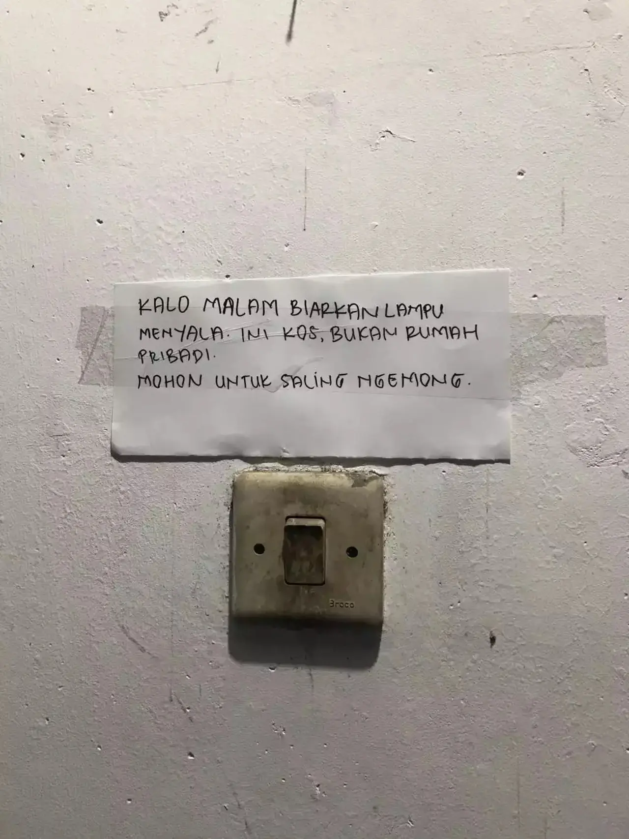 6 Tulisan Peringatan 'Matikan' Air hingga Listrik Ini Nyeleneh, Bikin ...