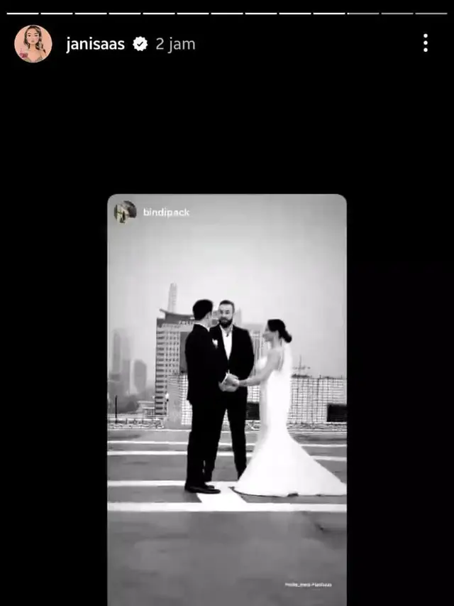 Mike Lewis Resmi Menikah dengan Janisaa Pradja - ShowBiz Liputan6.com