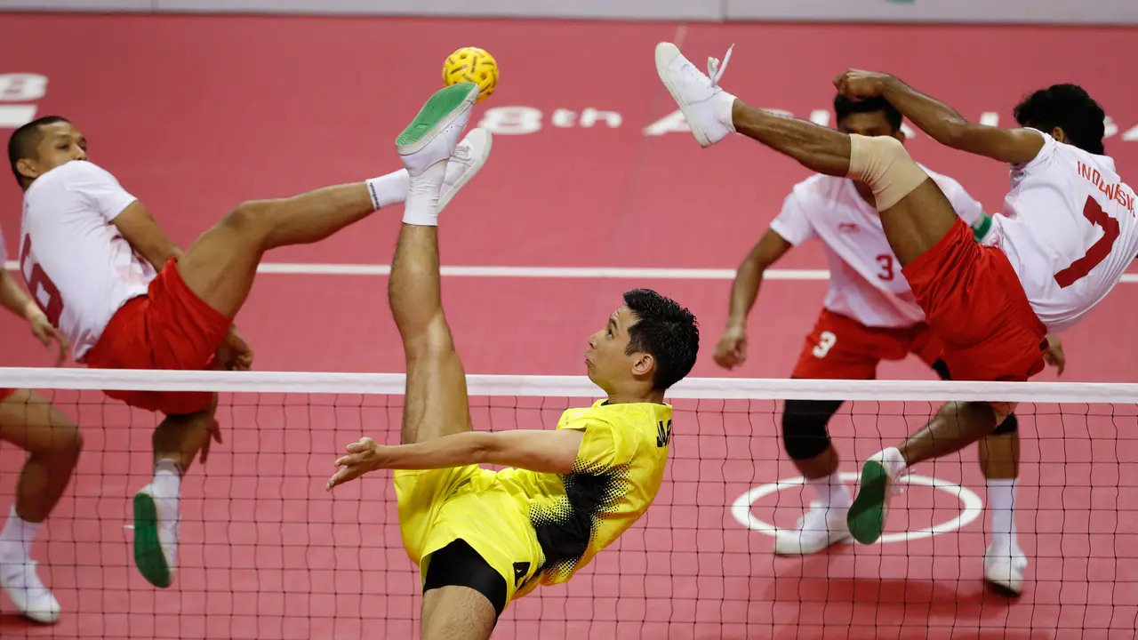Macam-Macam Teknik Dasar Sepak Takraw yang Wajib Dikuasai - Ragam Bola.com