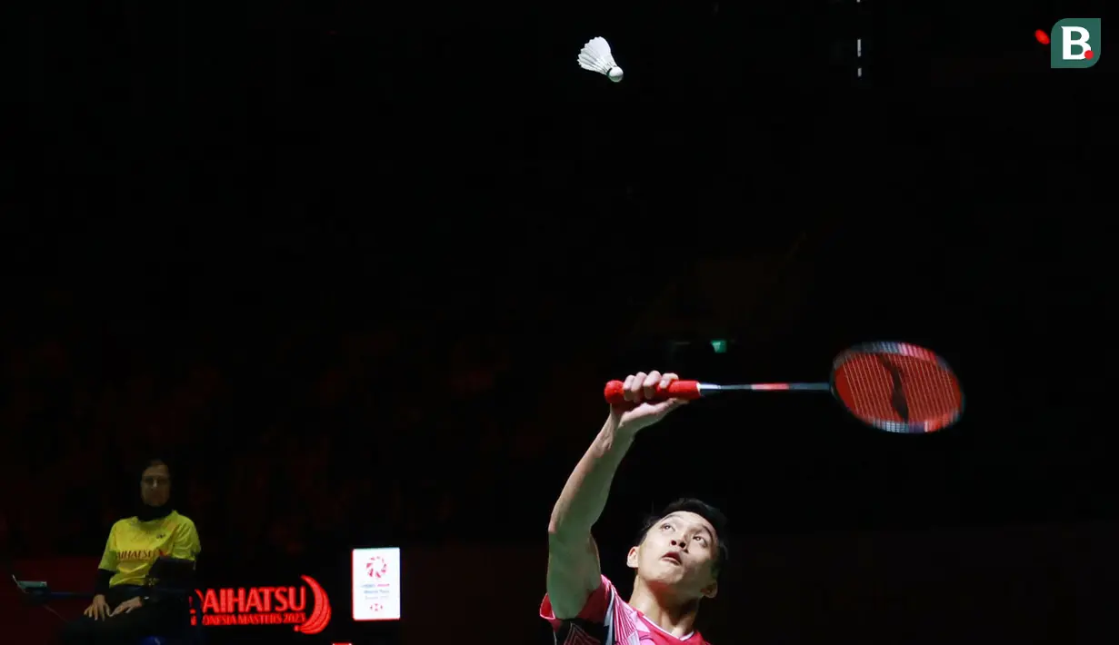 Foto: Senangnya Jonatan Christie Melangkah ke Final Indonesia Masters 2023 - Ragam Bola.com