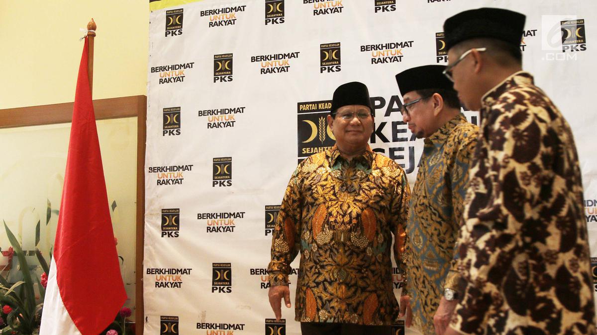 PKS Yakin Prabowo Pilih Salim Segaf atau Abdul Somad Jadi Cawapres