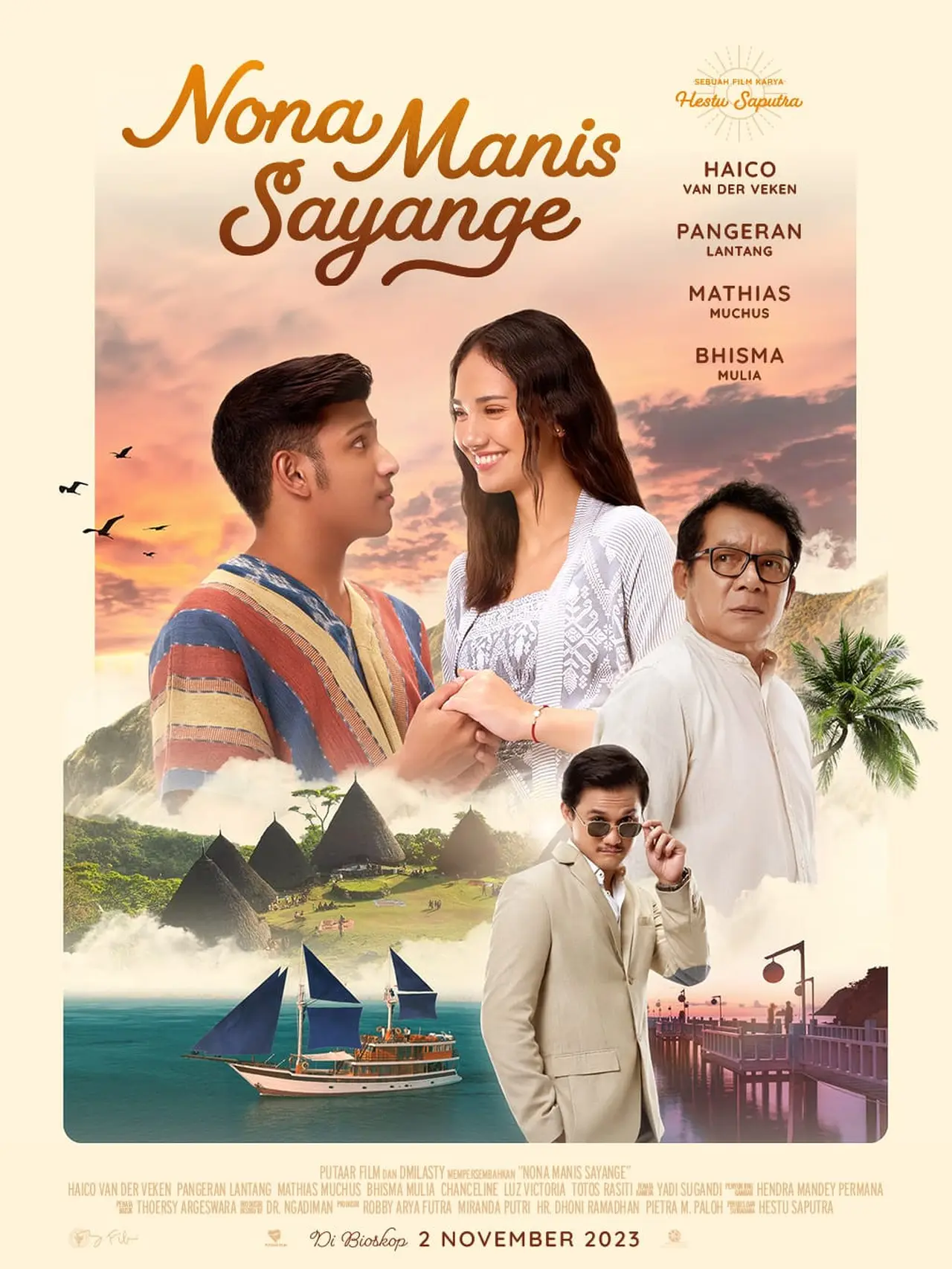 Dibintangi Haico Van Der Veken dan Bhisma Mulia, Film Nona Manis ...