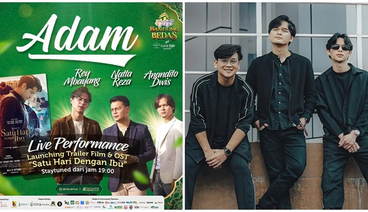 Dodi Hidayatullah Hengkang, Ini Potret Kebersamaan Adam Musik dengan 3 ...