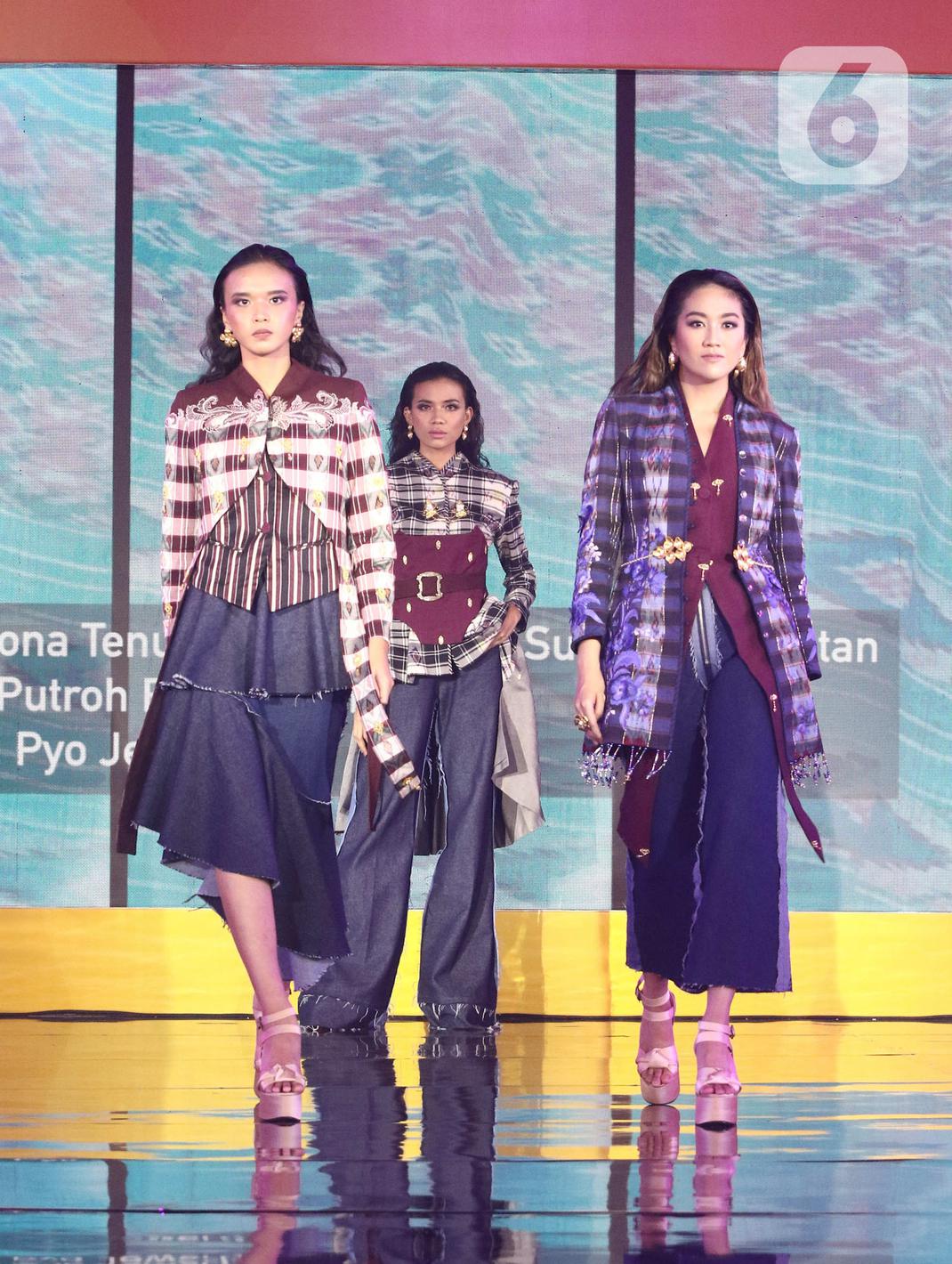 Gelar Fashion Show di Festival 6, Putroh Ramadhan Angkat Pesona Tenun ...