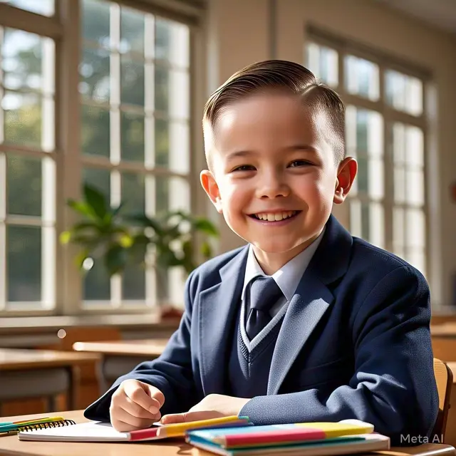 5 Model Rambut Pria Pendek Rapi 2025 Cocok untuk Anak Sekolah Kelas 1-3 ...