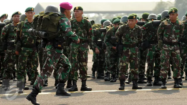 Prajurit TNI di Mimika Bersiaga Padamkan Kebakaran Hutan - News ...