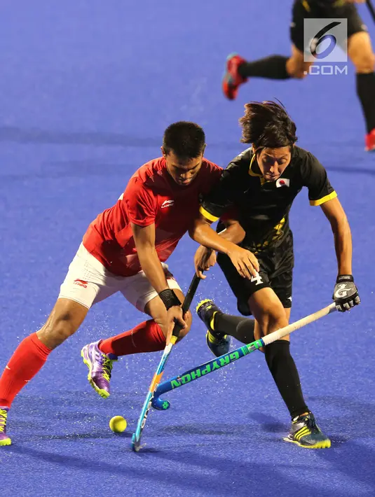 FOTO: Kalah 1-3, Jepang Tundukkan Tim Hoki Putra Indonesia - Foto ...