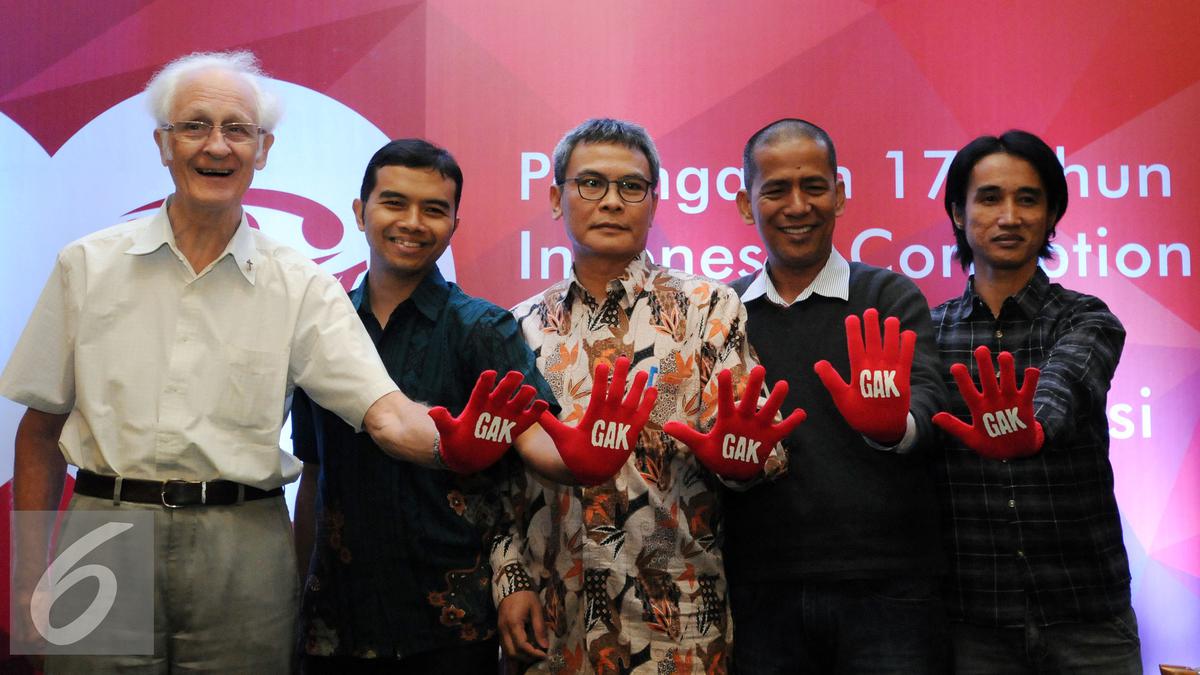 ICW Rayakan 17 Tahun Perangi Korupsi - Foto Liputan6.com