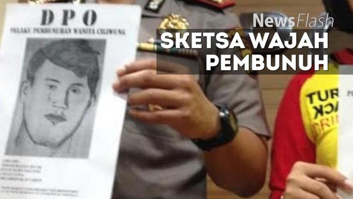 NEWS FLASH: Polisi Sebarkan Sketsa Wajah Pembunuh Pembantu di Ciliwung - Video Liputan6.com
