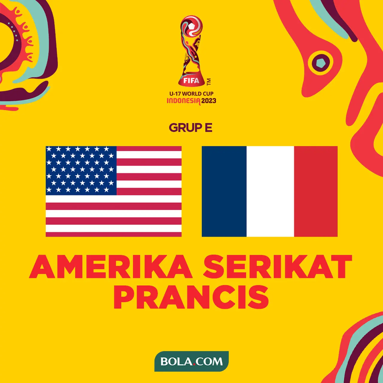 Hasil Piala Dunia U-17 2023: Gasak Amerika Serikat di JIS, Prancis Amankan Status Juara Grup E ...