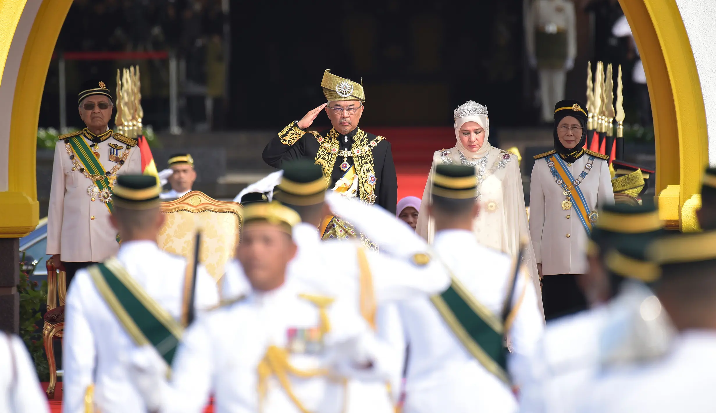 FOTO: Sultan Pahang Dinobatkan Jadi Raja Baru Malaysia - Foto Liputan6.com