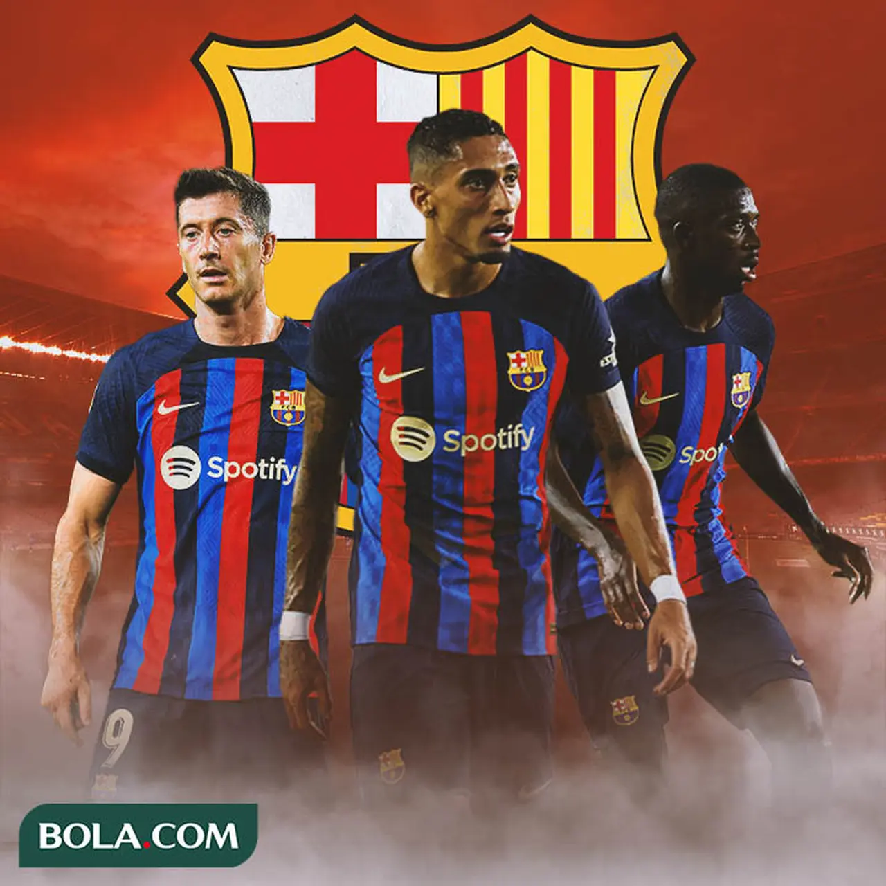 Robert Lewandowski dan 4 Pemain Terbaik Barcelona Saat Ini - Spanyol ...