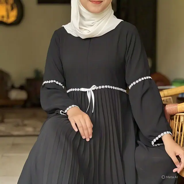 7 Outfit Hitam Putih Hijab Simpel dan Elegan untuk Setiap Kesempatan ...