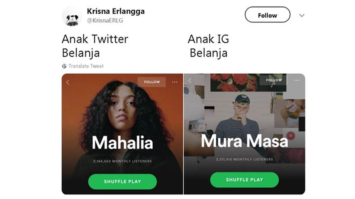 Sambung Kata Pakai Spotify Ini Bikin Ngakak, Lucunya Kreatif