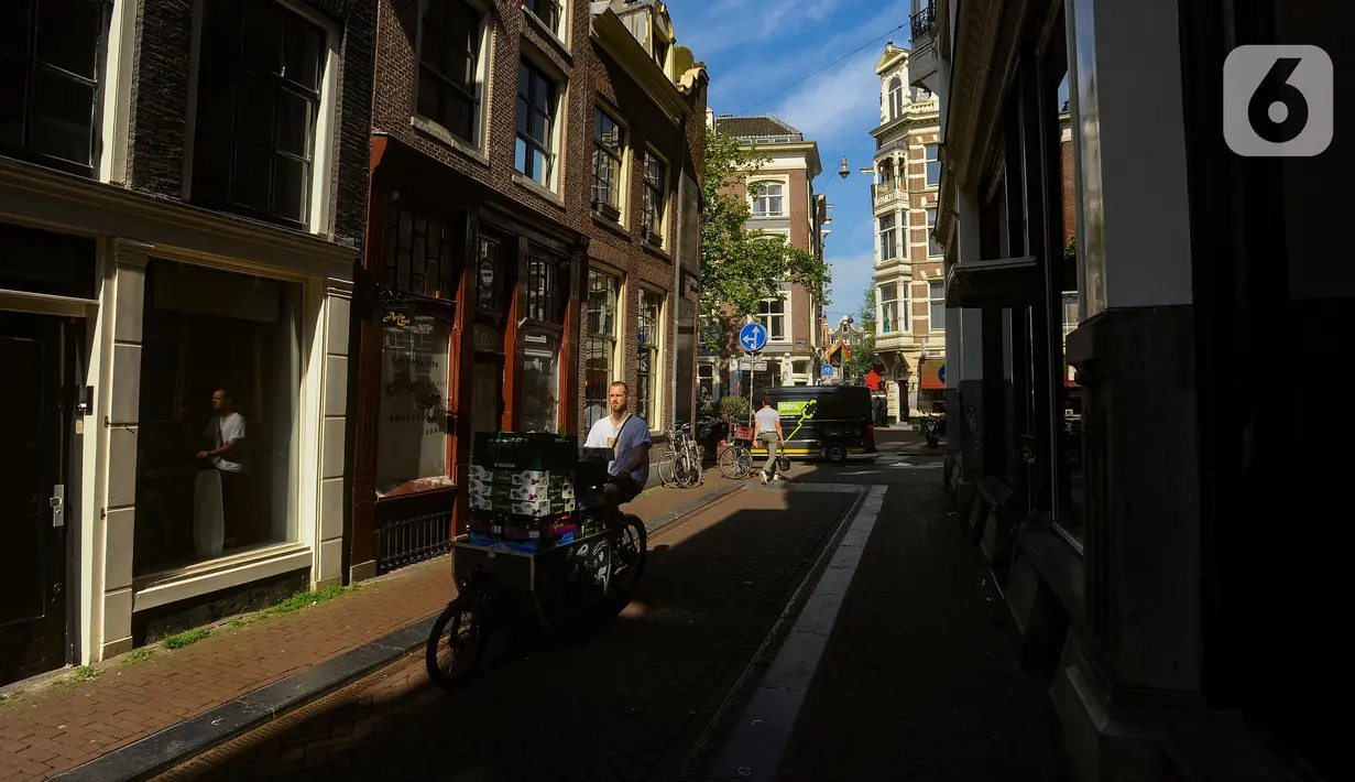 Melihat Amsterdam, Ibu Kota Sepeda Dunia Belanda - Foto Liputan6.com