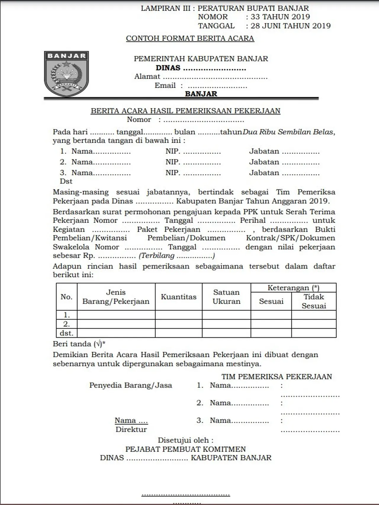 5 Contoh Berita Acara untuk Berbagai Kepentingan, Pahami Jenis dan ...