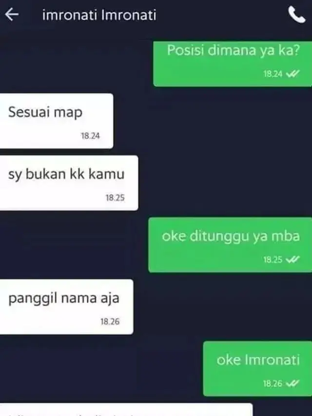 8 Chat Absurd Penumpang ke Ojol yang Malah Bikin Bingung Ini Kocak ...