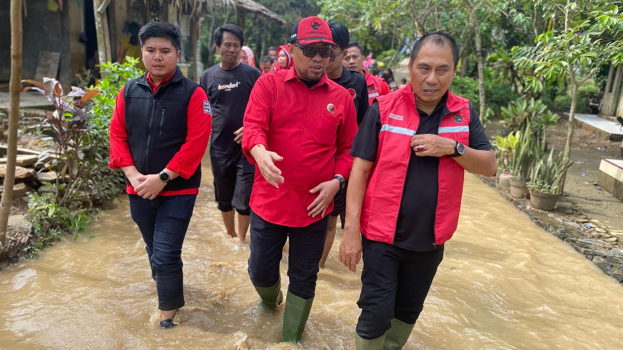 Langganan Banjir, PDIP Banten Minta Pemerintah Bangun Tanggul di Desa ...