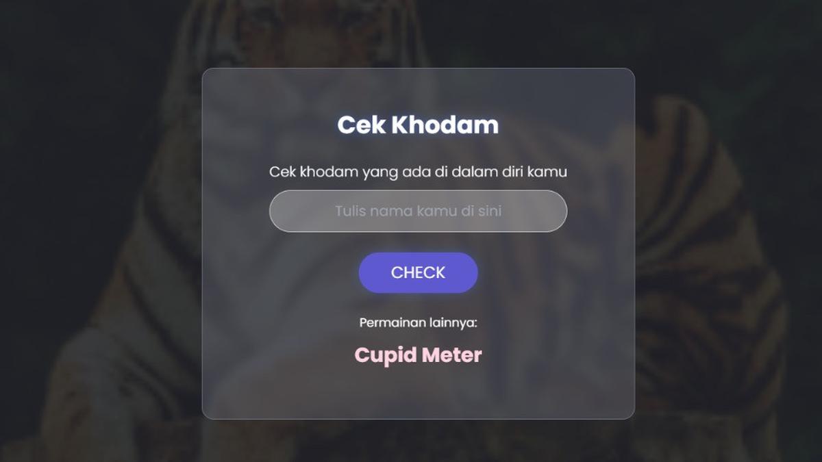6 Meme Cek Khodam yang Lagi Viral, Cek Gratis Tanpa Tumbal
