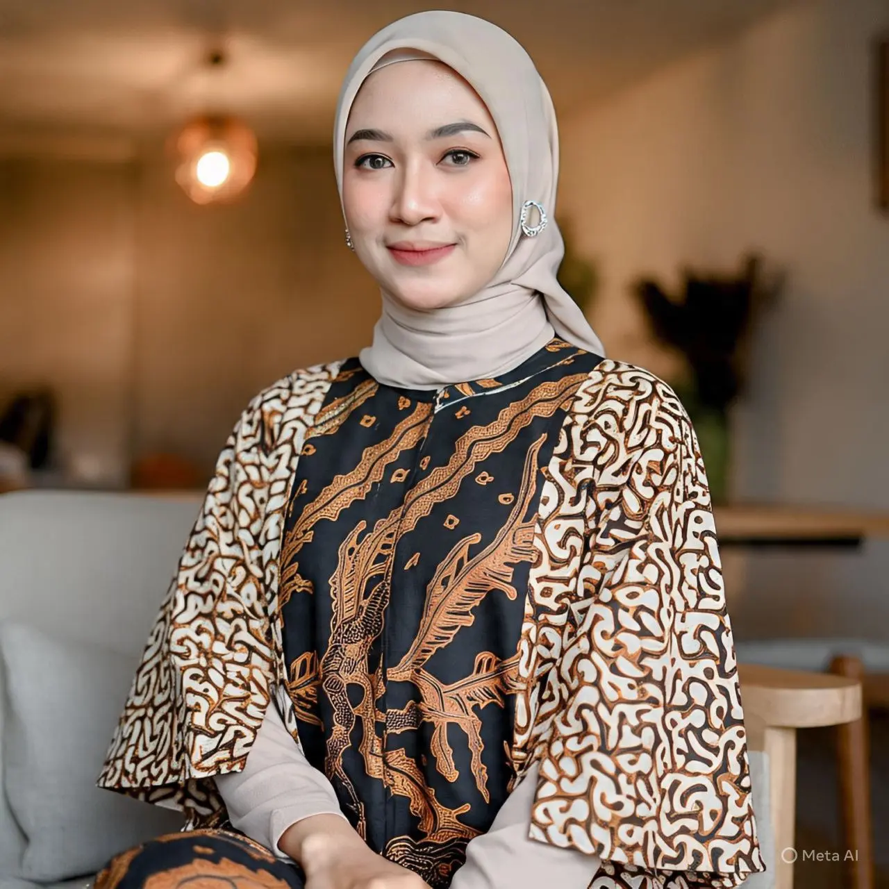 15 Model Baju Batik Tunik Terbaru Wanita Berhijab 2025, Referensi ...