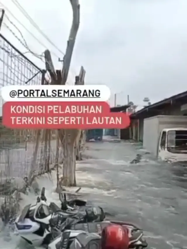 5 Kondisi Terkini Tanggul Laut Tanjung Mas Semarang Jebol hingga Picu Banjir Rob - News Liputan6.com