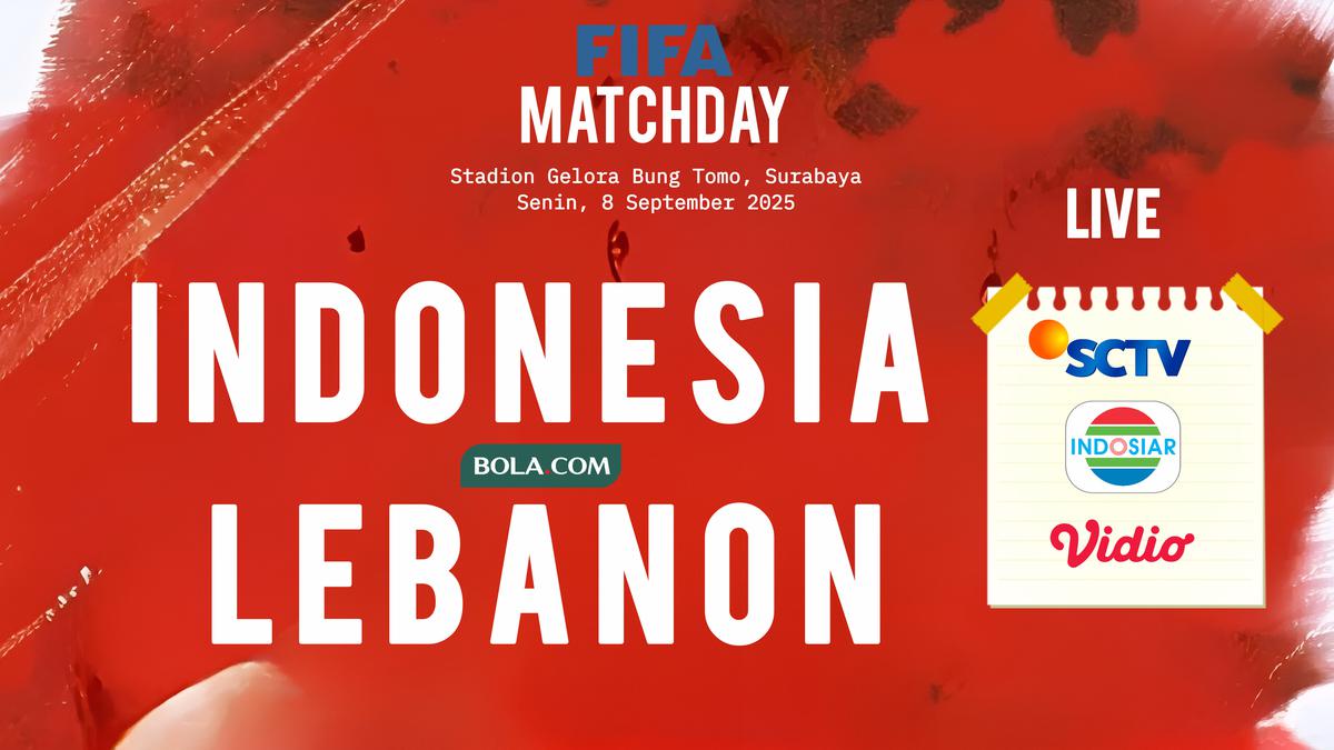 Link Live Streaming Timnas Indonesia Vs Lebanon di Vidio Malam Ini - Indonesia Bola.com