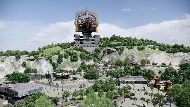 Proyek Pembangunan Monumen Reog Raksasa di Ponorogo Dimulai ...