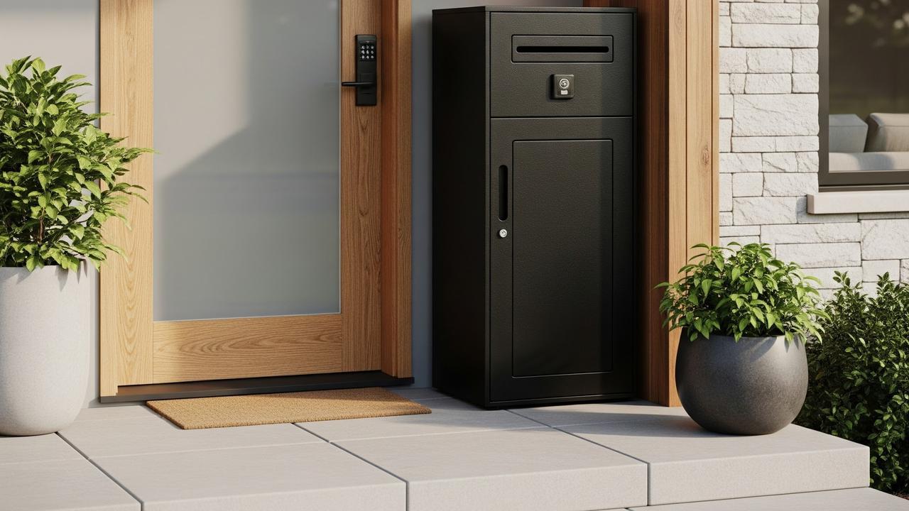 8 Ide Tempat Taruh Paket di Depan Rumah yang Aman dan Rapi, Praktis dan ...