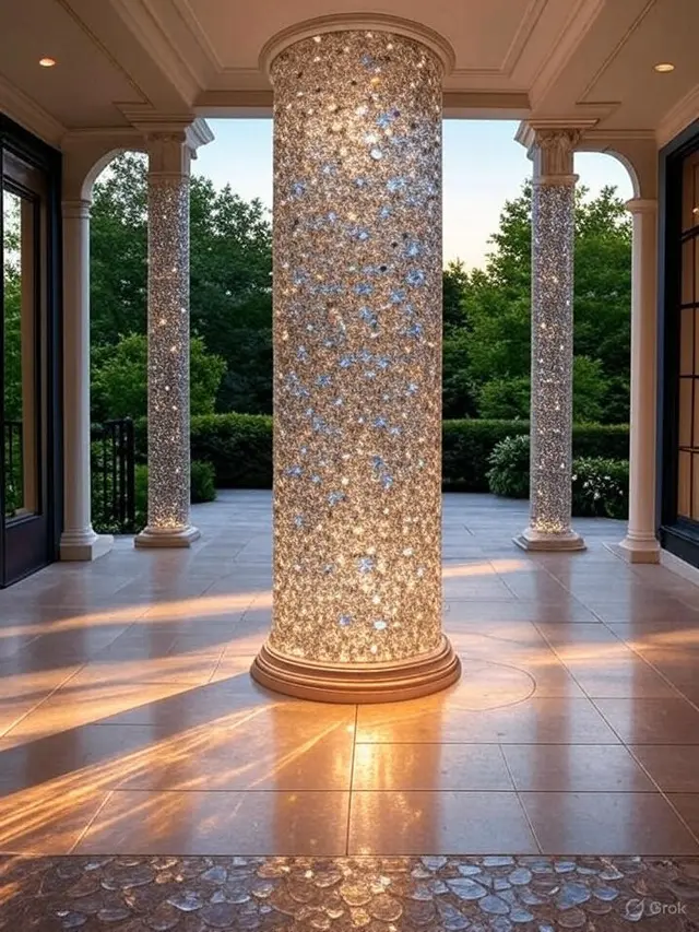 7 Model Tiang Teras Rumah Mewah, Desain Elegan dan Kuat untuk Hunian ...