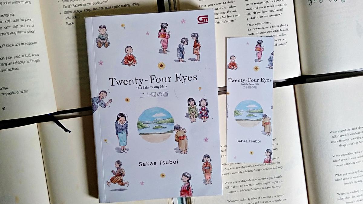 Review Buku Novel Twenty-Four Eyes Karya Sakae Tsuboi