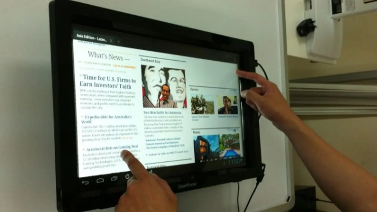 Monitor Jadul Bisa Diubah Jadi Perangkat Layar Sentuh - Tekno Liputan6.com